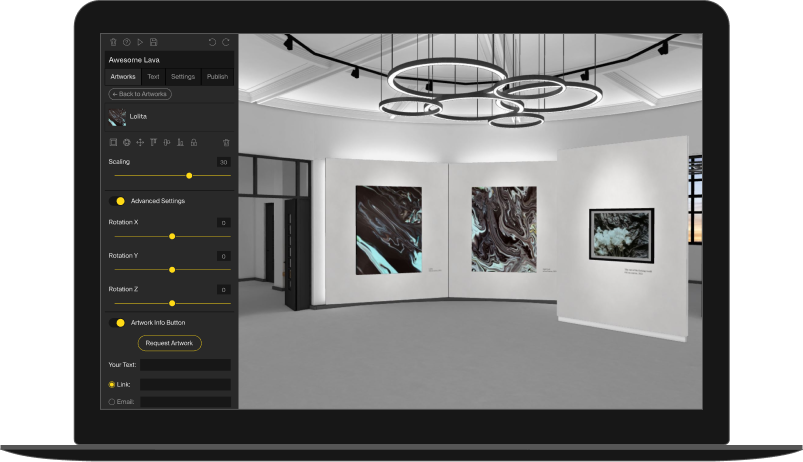 Villume | Create Your Own Virtual Exhibitions